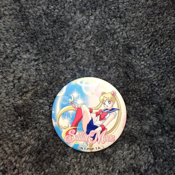 Sailor Moon | Accessories | Large Sailor Moon Button Pin | Poshmark